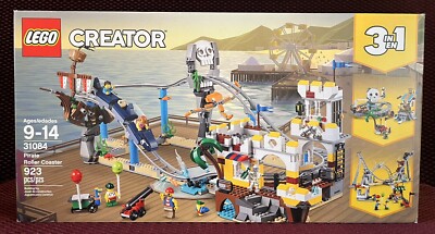 LEGO Creator 3in1 Pirate Roller Coaster (31084) New Sealed - Retired ...