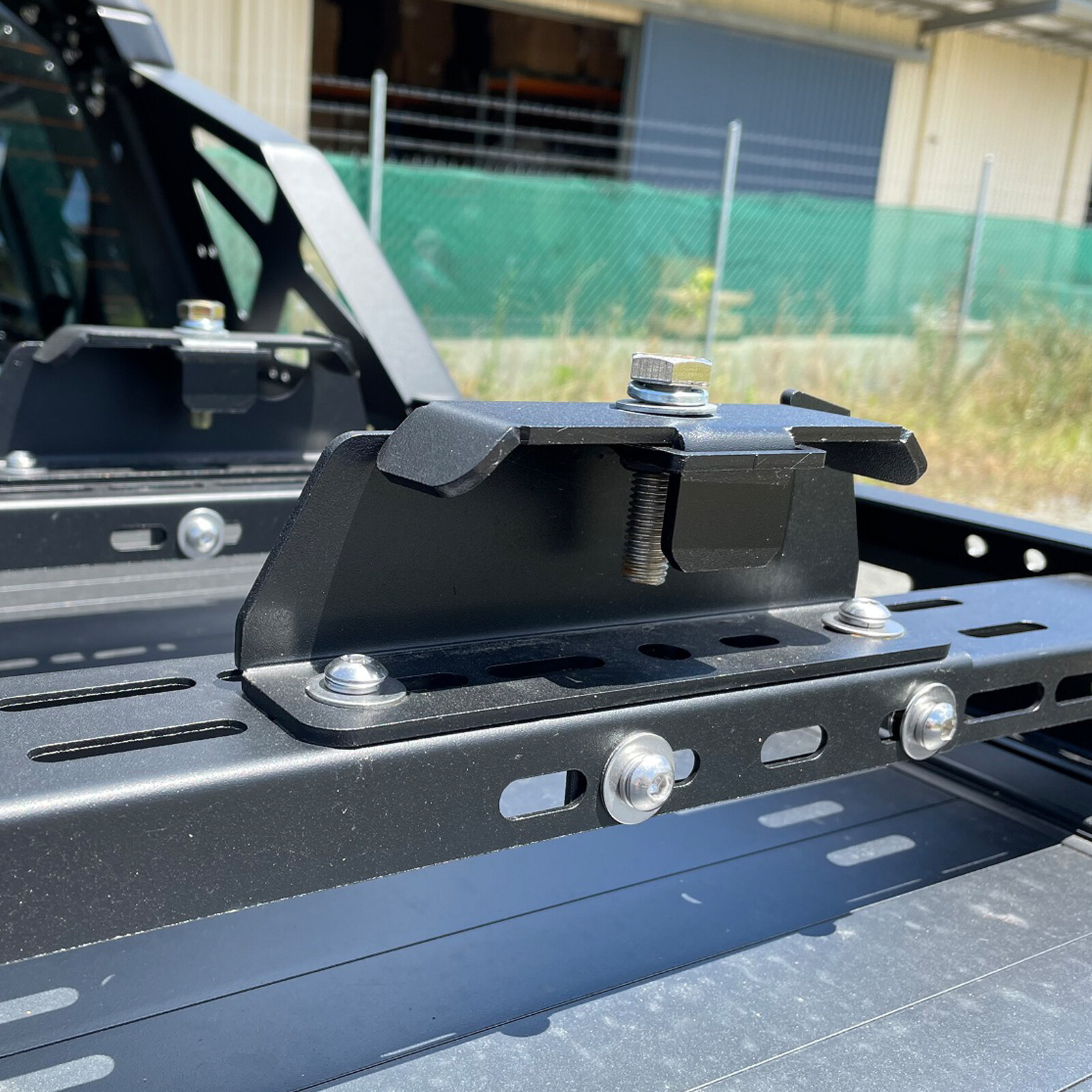 Shovel Holder Mount Roof Rack Basket Heavy Duty 4x4 Single Steel Powder ...