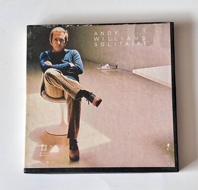 Andy Williams Solitaire Reel‑2‑Reel Tape – Columbia R11‑6089 4‑Track 3¾ ...