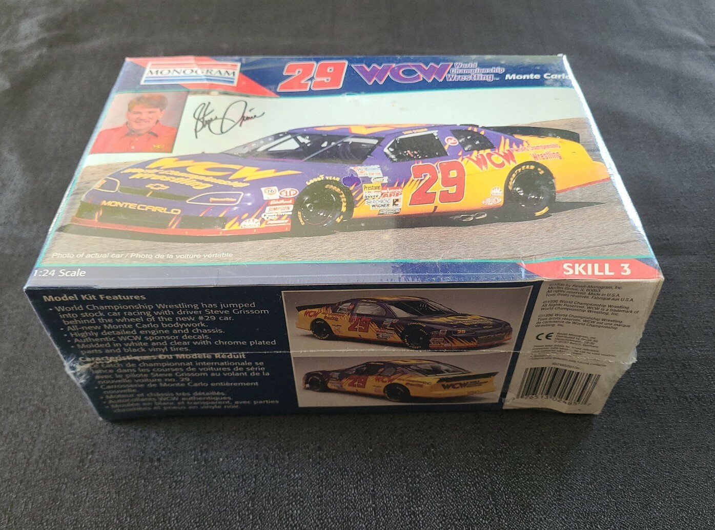 Monogram #29 "WCW" Monte Carlo Model Kit 1:24 *New and Factory Sealed ...