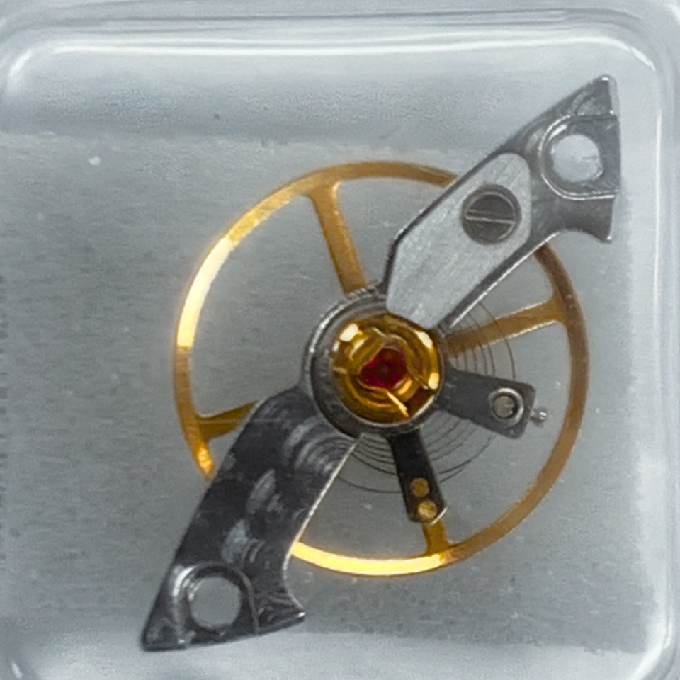 Balance Wheel 3135-121 with Hairspring & Bridge – For Rolex Caliber ...