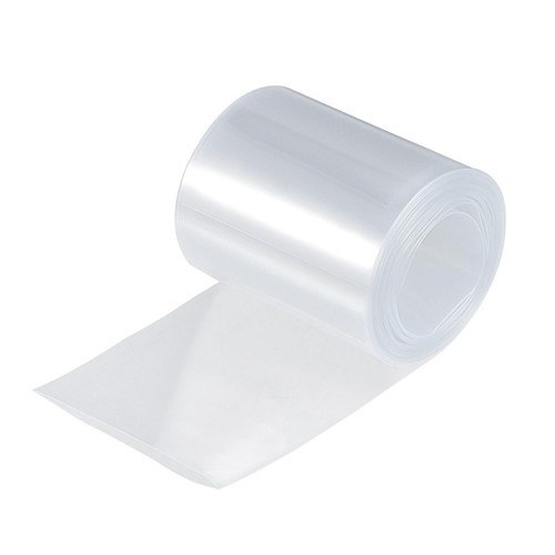Battery Wrap 2 3/8" 60mm Flat 10ft PVC Heat Shrink Tube Wraps Clear ...