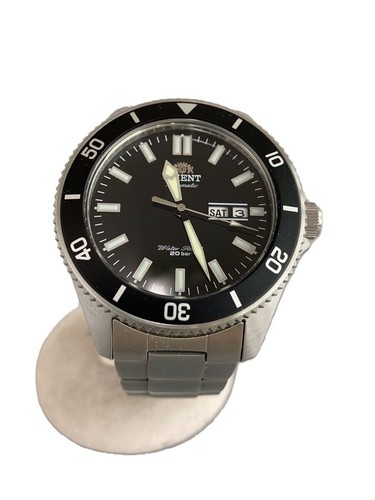 ORIENT Automatic Watch Analog Stainless BLK SLV F692 UAB0 | eBay