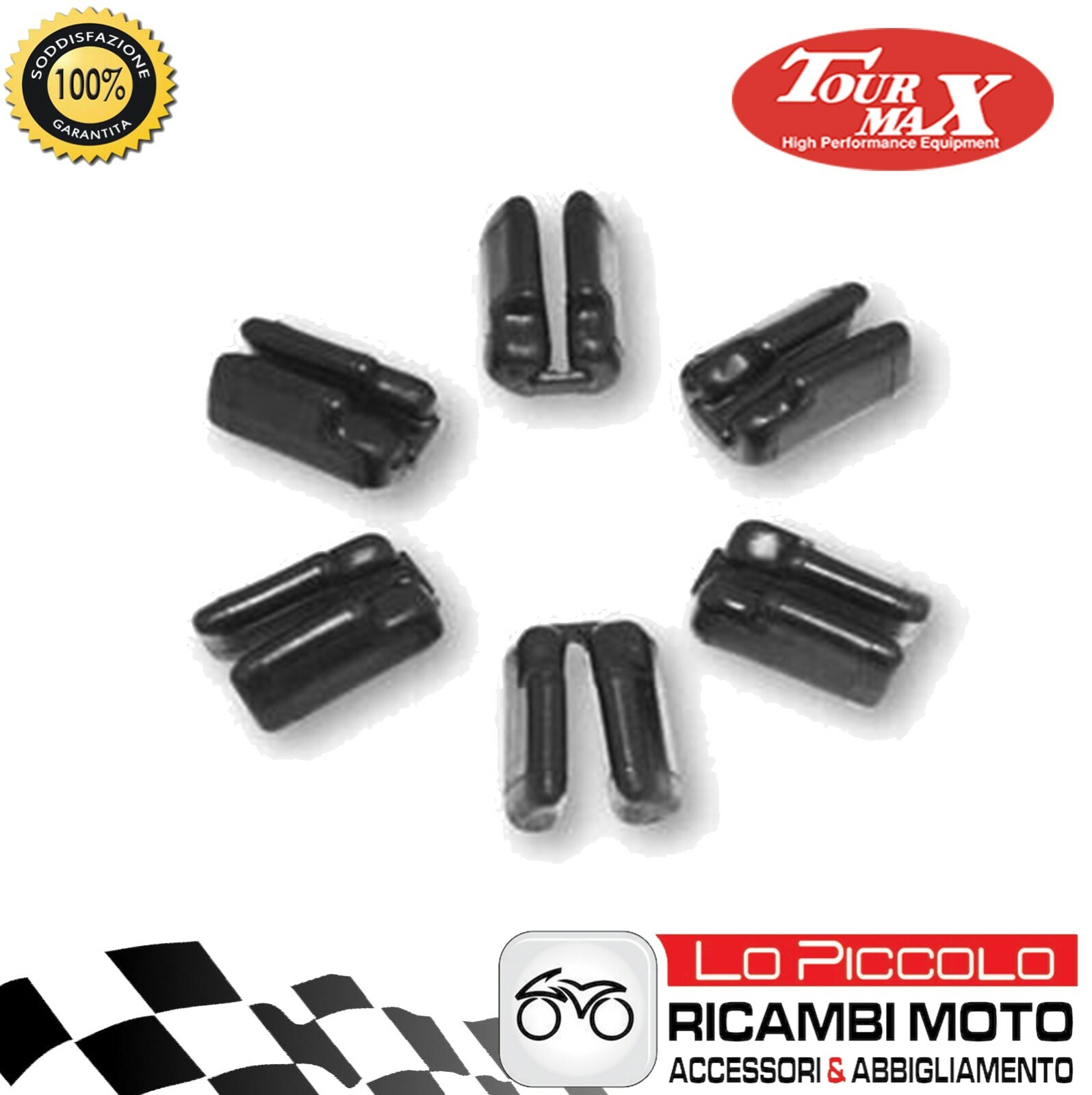 V839300807 Set Parastrappi Gummi TOUR MAX Honda NX Dominator 650 1990 ...