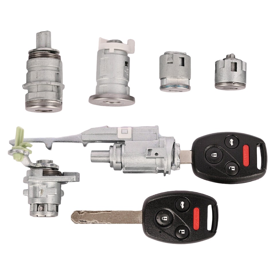 Ignition Switch & Lock Cylinder Kit for Honda Accord 2003 2004 2005 ...