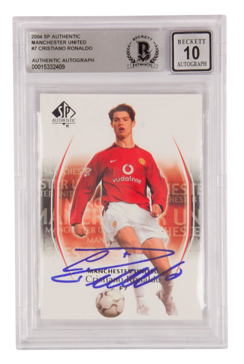 Cristiano Ronaldo Autographed Memorabilia | Signed Photo, Jersey ...