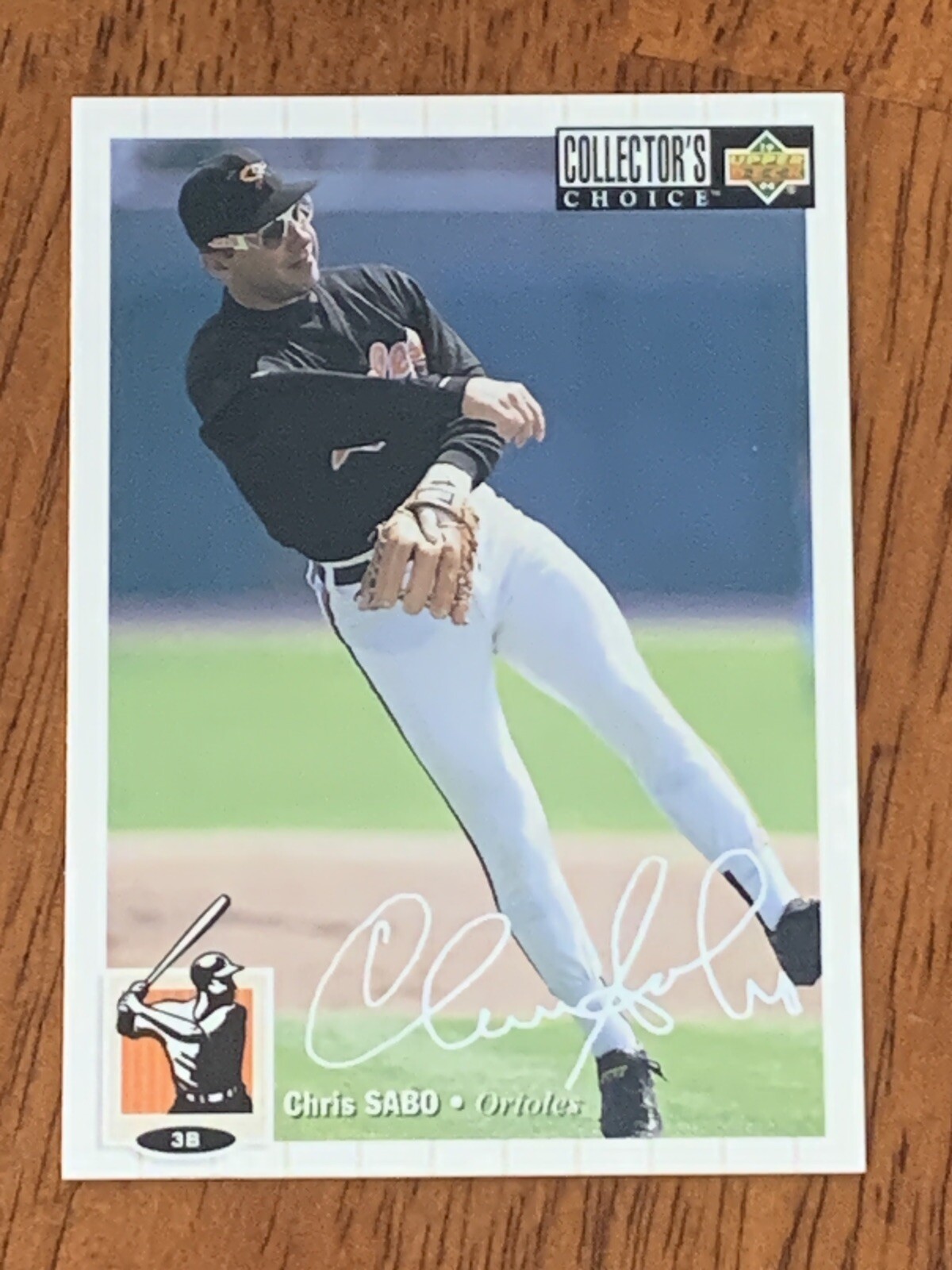 1994 Upper Deck Collector's Choice - Silver Foil Signature #485 Chris ...
