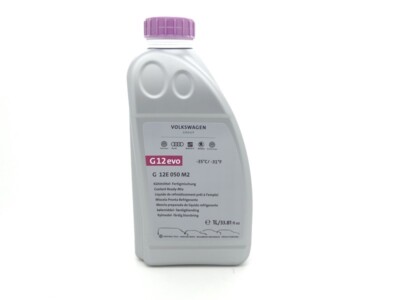 Original VW Audi Skoda Seat Kühlmittel G12 evo Fertigmischung 1 Liter ...