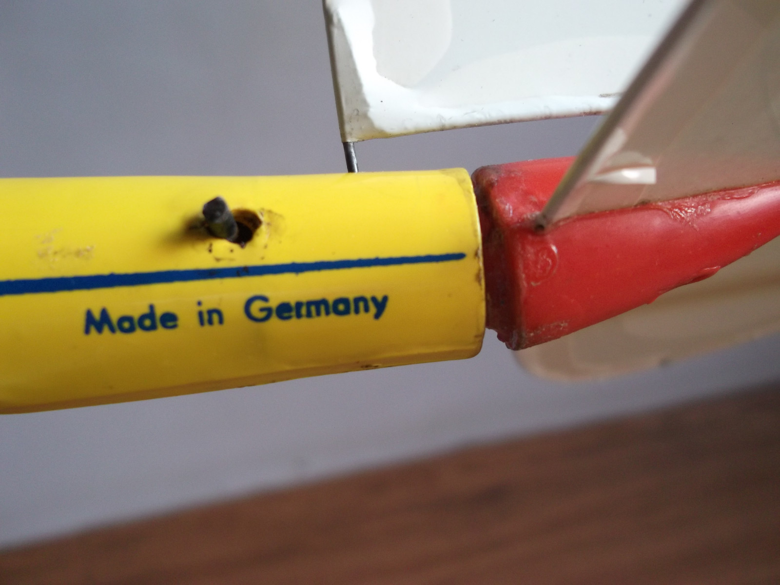 Rare vintage huge size "GUNTHER" flying airplane made in W. Germany. | eBay