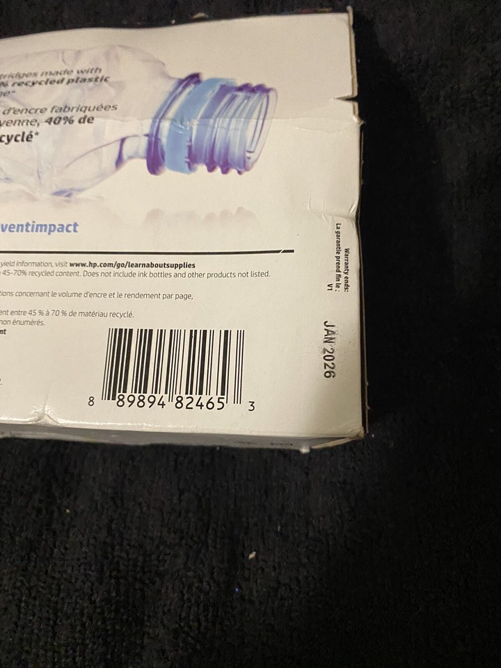 HP #952XL Black & 952 Tri-Color Ink Cartridge Combo Pack, (N9K28AN) Exp ...