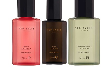 TED BAKER Body Spray Raspberry Orange Violet Rose Bergamot Blossom Gift ...