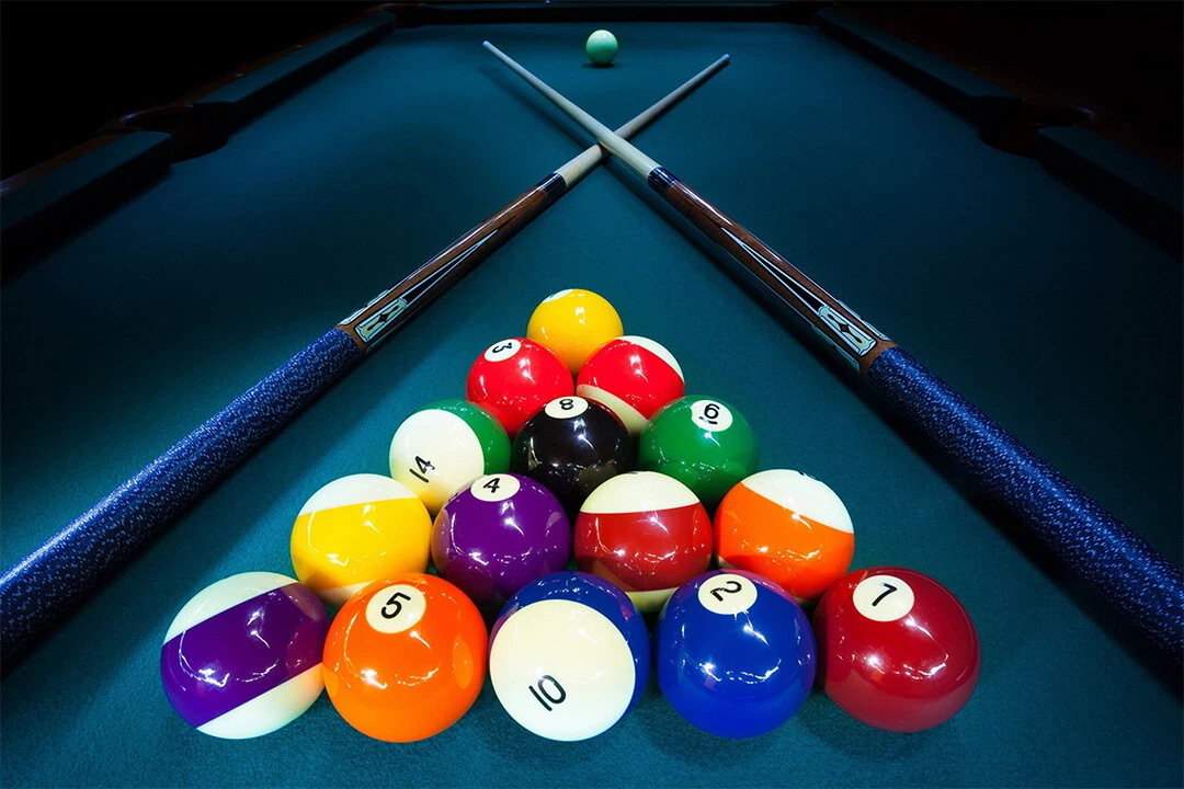 Pool Table Wallpaper Top View