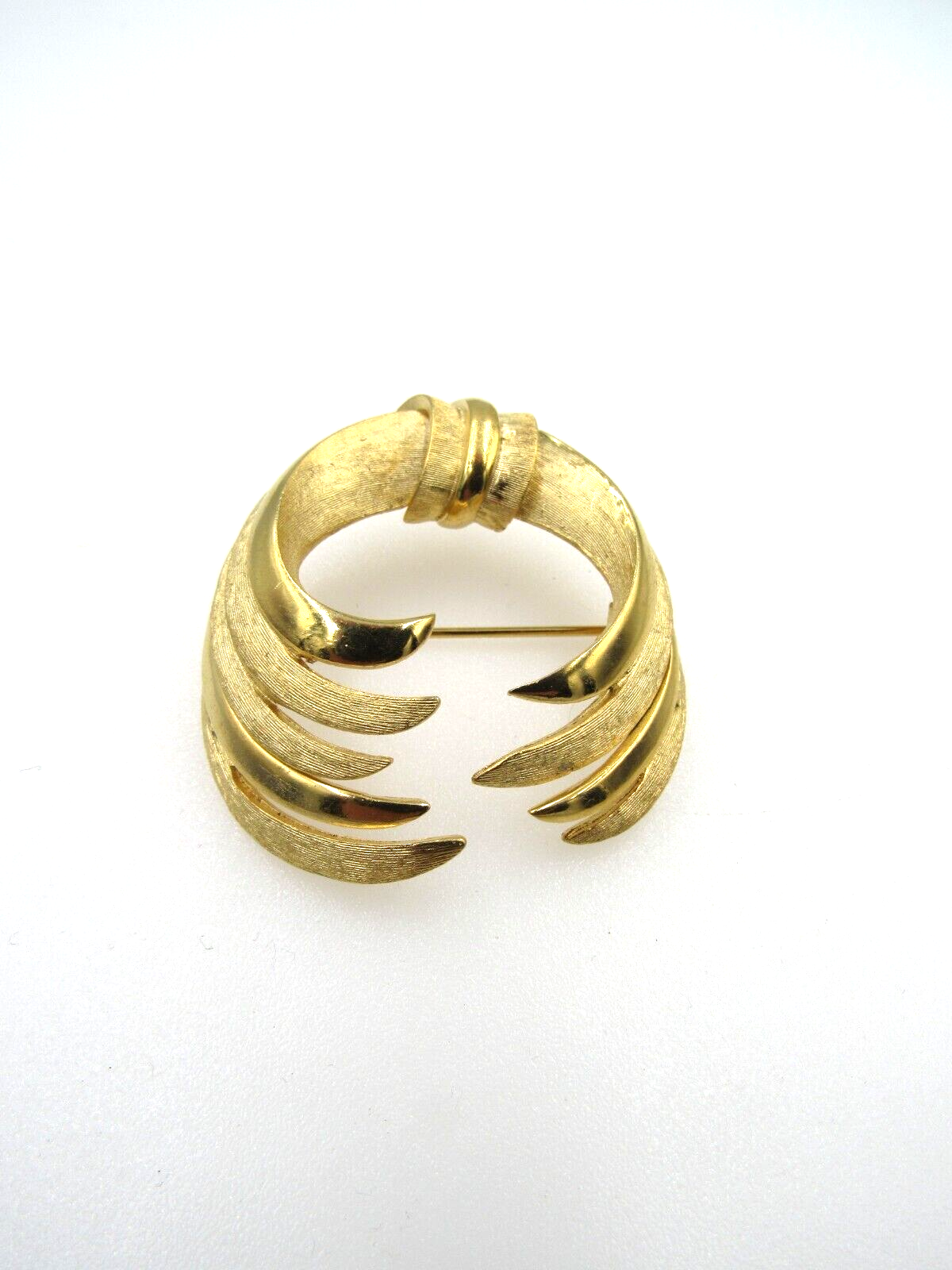 Elegant Vintage Brooch Signed PIM Joseph Piscitelli Gold Tone A3 | eBay