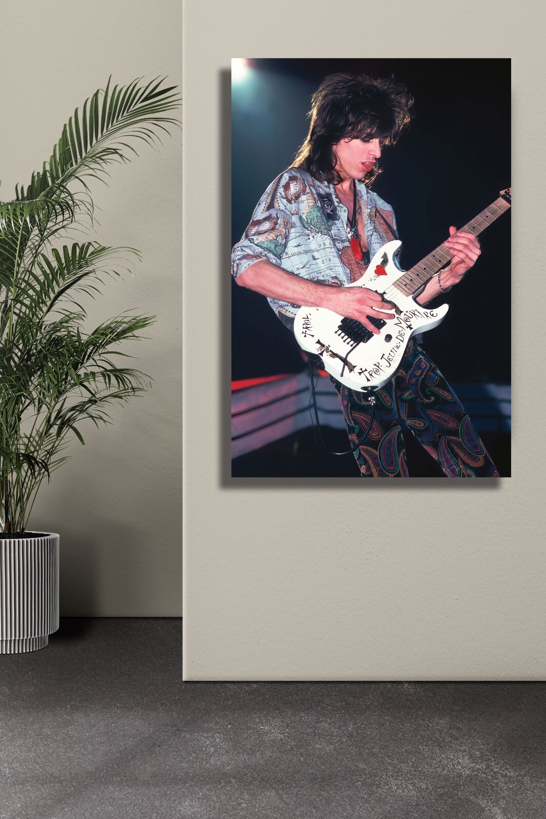 Warren DeMartini Poster 24x36 Inch Live Concert Photo Rare Wall Art ...