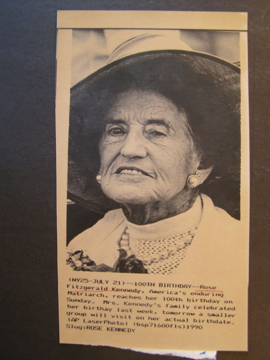 Retrato De Rose Fitzgerald Kennedy 894 Rose Elizabeth Fitzgerald