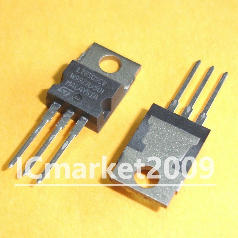 10 PCS L78S05CV TO-220 2 Amp Positive Voltage Regulators Transistor | eBay