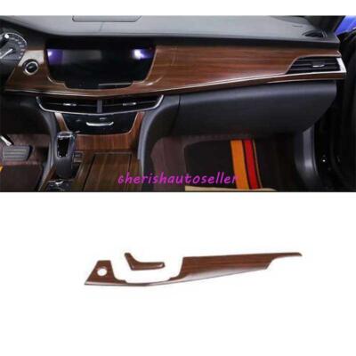 For Cadillac CT6 16-2020 Matte Wood Grain Center Console Instrument ...