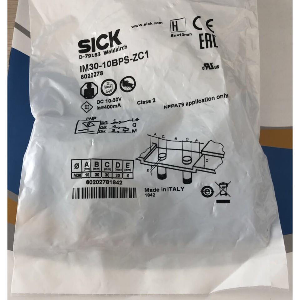 one New for Sick Photoelectric switch IM30-10BPS-ZC1 Fast Shipping | eBay