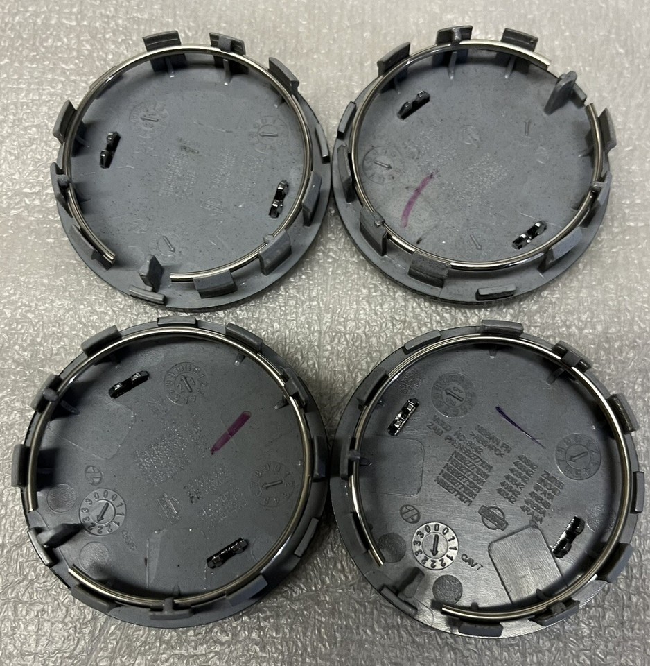 Set Of 4 NISSAN ALTIMA SENTRA MAXIMA ROGUE KICKS 370Z CENTER CAPS 2015 ...