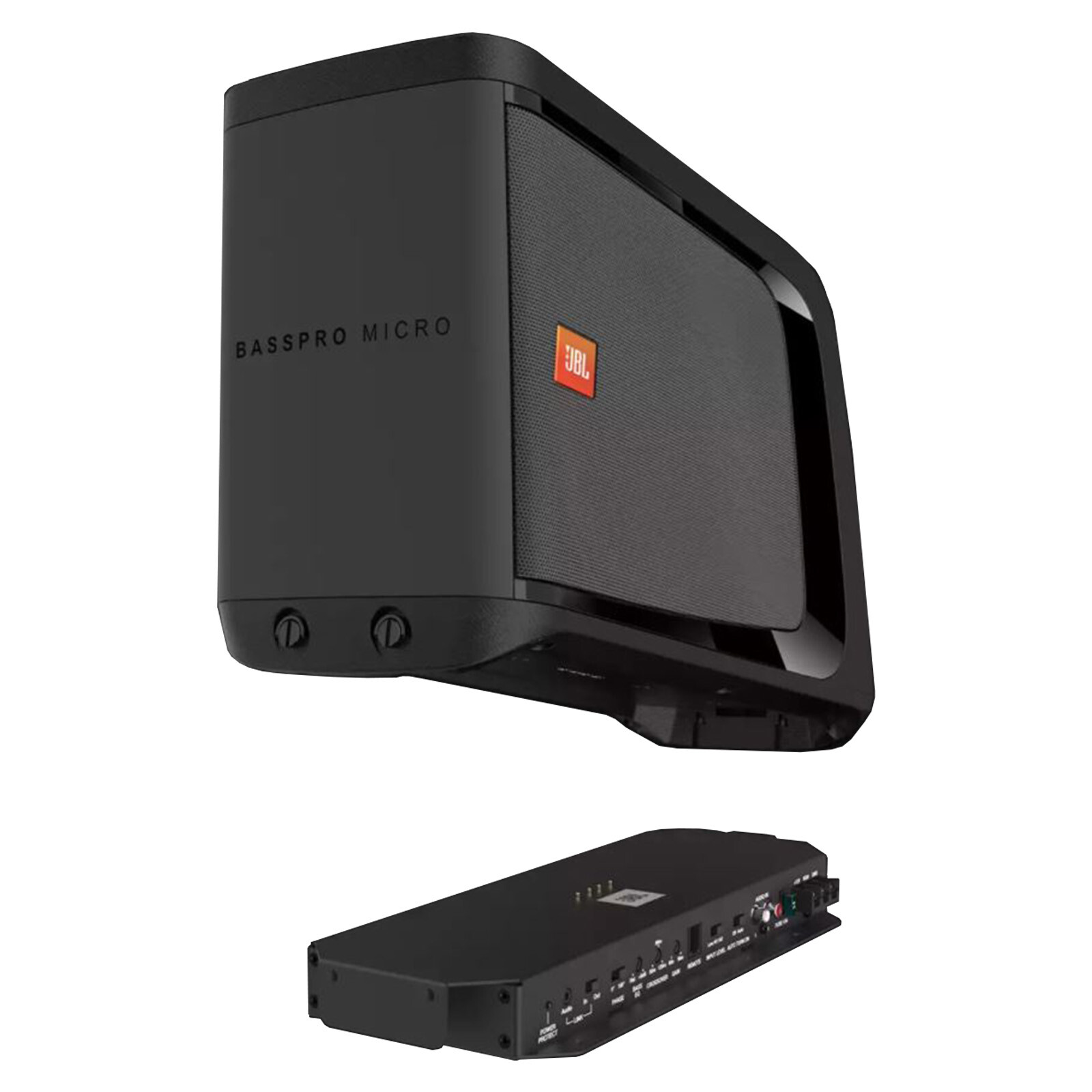JBL BassPro Micro Dockable Vehicle Audio Subwoofer 140 Watt RMS Powered ...
