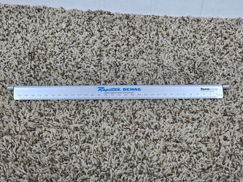 Rapid Rule Aluminum Rotating Scale Ruler engineering | eBay