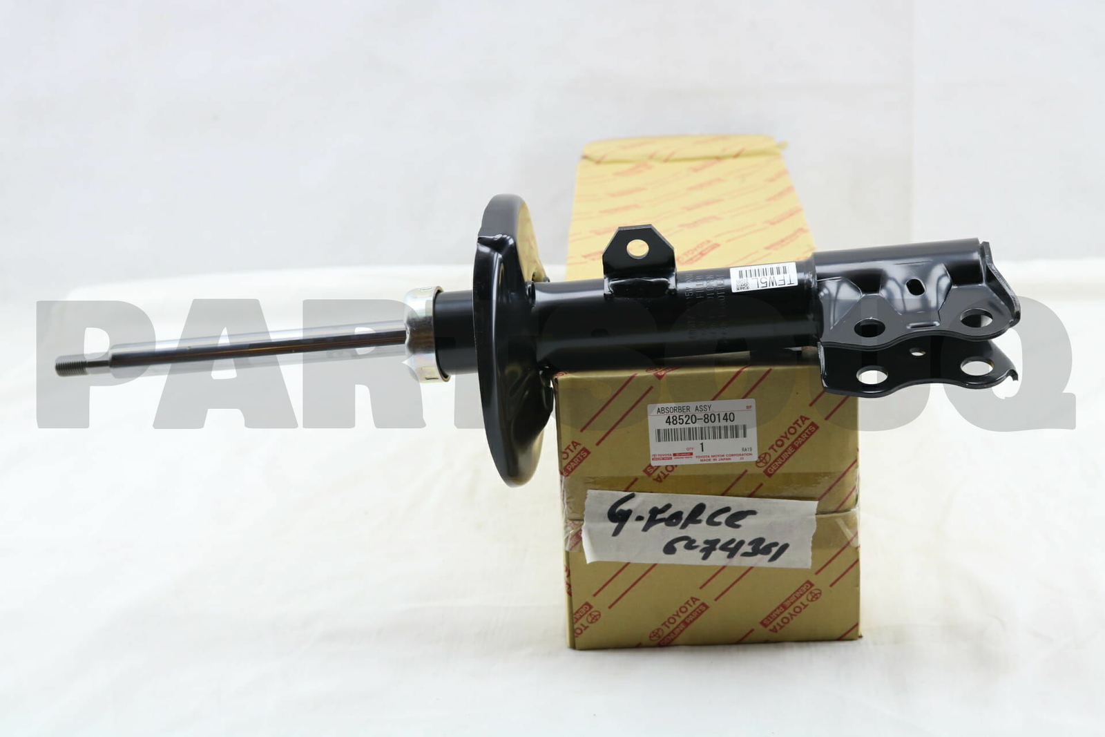 4852080140 Genuine Toyota ABSORBER ASSY, SHOCK, FRONT LH 48520-80140 | eBay