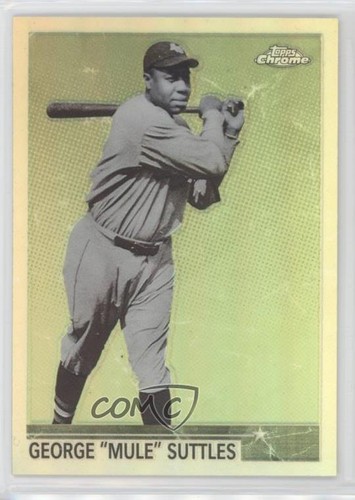 2001 Topps Chrome What Could Have Been Refractor Mule Suttles #WCB8 HOF ...