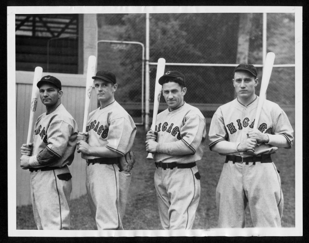 CUBS STARS CHUCK KLEIN KIKI CULYER RIGGS STEPHENSON and TUCK STAINBACK ...