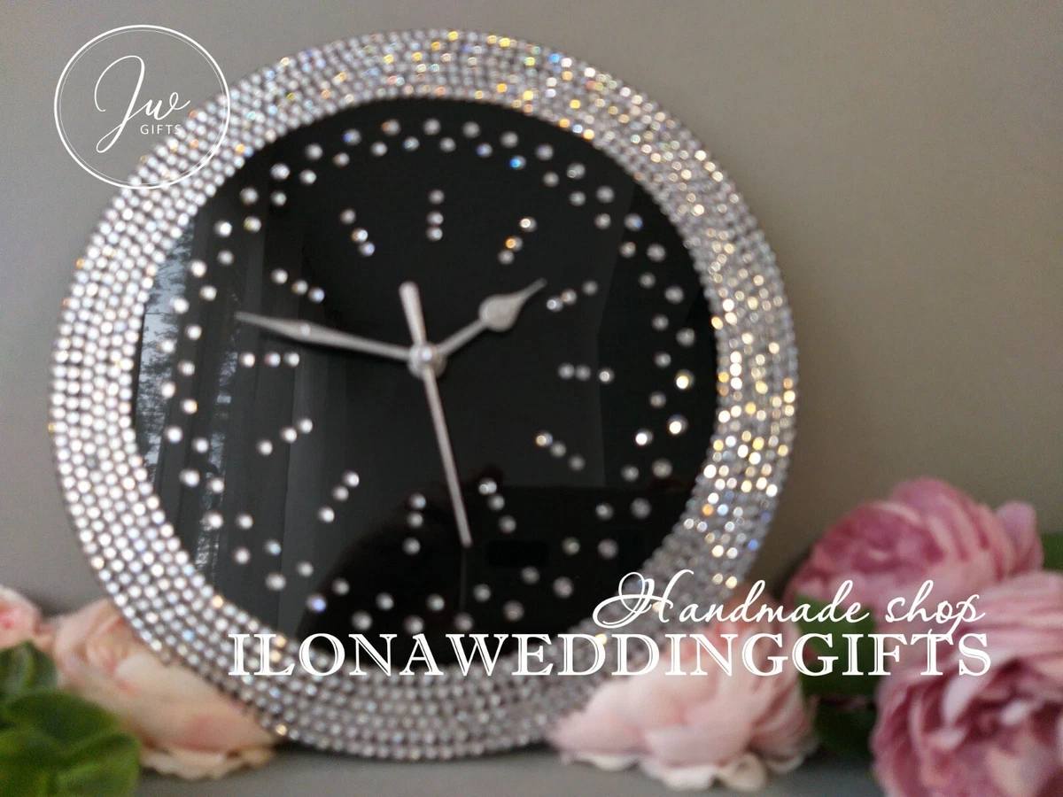 Swarovski Crystal Clock