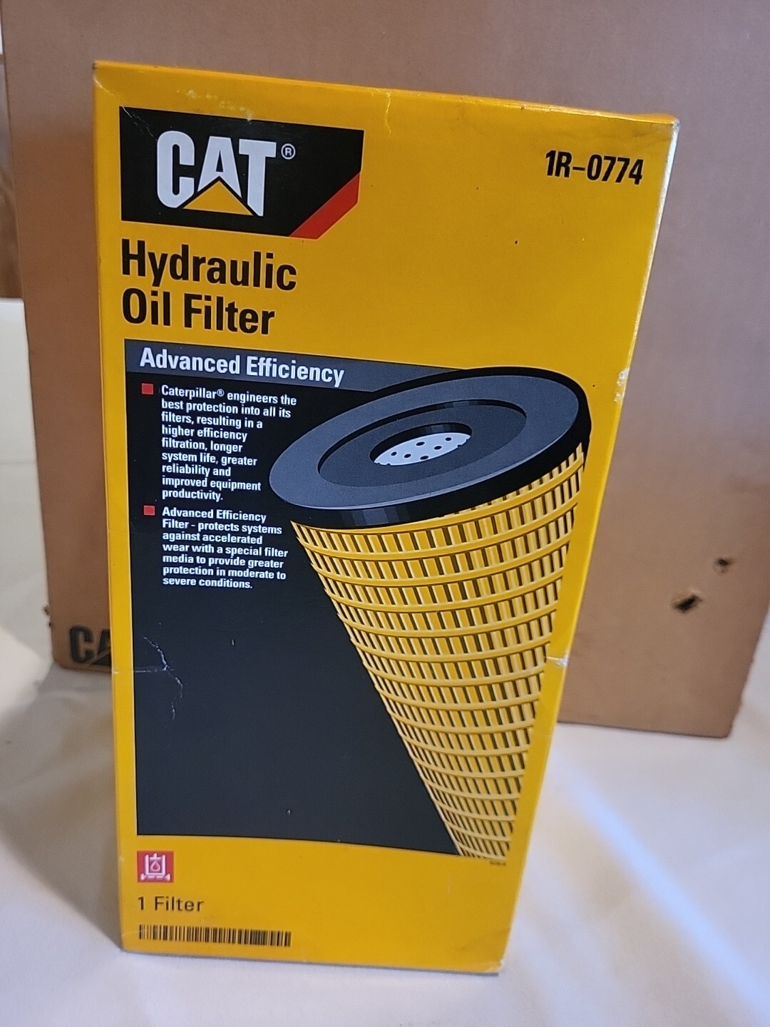 CAT 1r-0774 Hydraulic Oil Filter 1R0774 Caterpillar for sale online | eBay