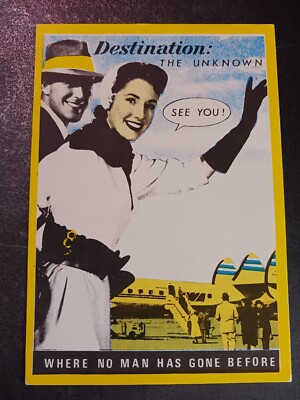 1986 CHIC PIX LONDON Destination Unknown travel campy retro collage art ...