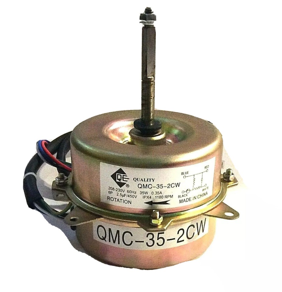 MINI SPLIT CONDENSER FAN MOTORS 35W / 230V CW, SHAFT DIAMETER 5/16" | eBay