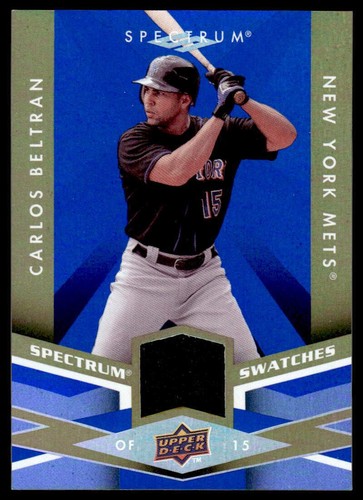 2009 Upper Deck Spectrum #SS-CB Carlos Beltran BASEBALL New York Mets ...