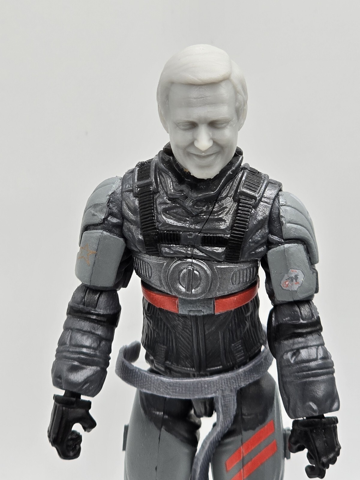 3d Print A-TEAM Hannibal Smith HEAD 1:18 3 3/4" G.I. Joe 25th ...