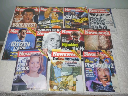 Newsweek Magazine Lot of 11 Issues 1999-2000 | eBay