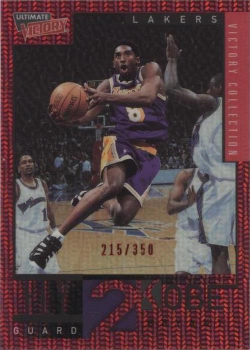 2000-01 Ultimate Victory - Fly 2 Kobe Kobe Bryant #72 Victory ...