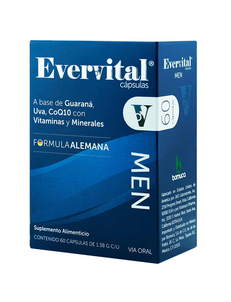 EVERVITAL MEN 60 CAPSULES GERMAN FORMULA 🇩🇪 | eBay