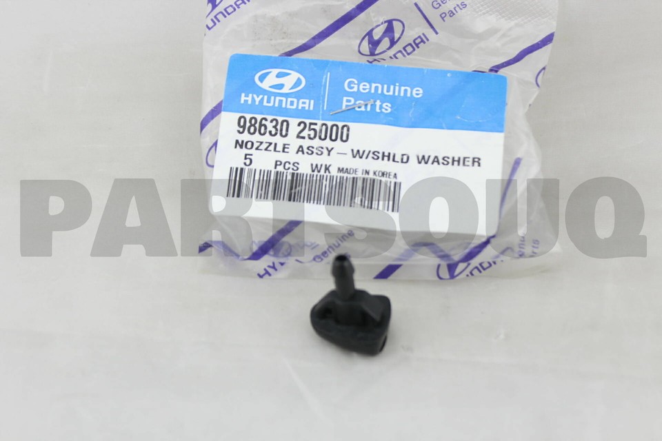 9863025000 Genuine Hyundai / KIA NOZZLE ASSY-W/SHLD WASHER | eBay