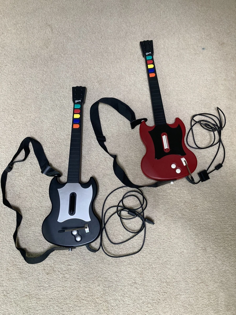 Red Octane Guitar Hero SG Controller + Guitar Strap *READ DESCRIPTION ...