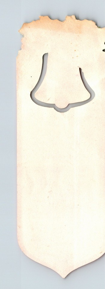 A Christmas Bookmark Die Cut Luke 2:14 The "Sunshine Line" Holly & Red ...