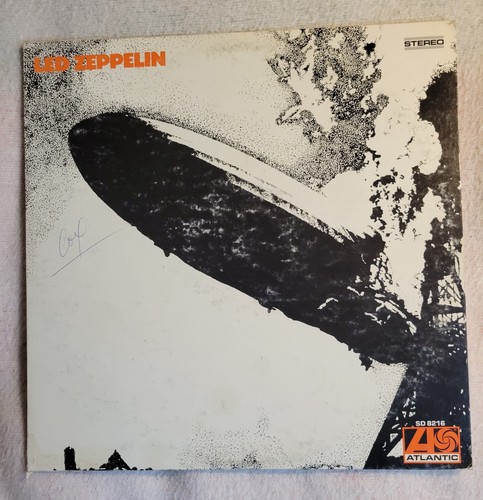 1969 Led Zeppelin First Album, First Pressing Atlantic | eBay