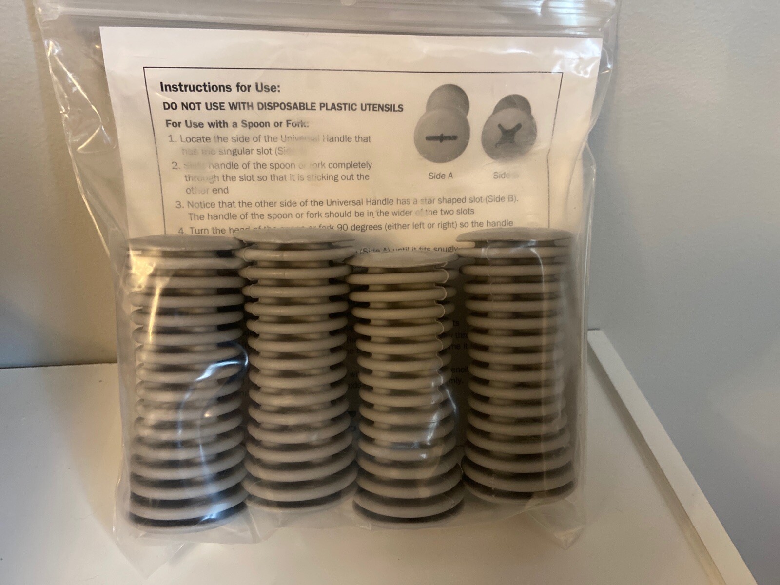 Adaptive Brand New SP Ableware Universal Built-Up Handle (Pack of 4) | eBay