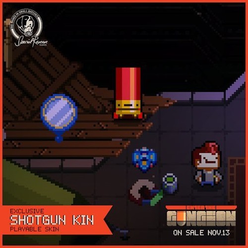 Enter the Gungeon + Ammonomicon Guide Art Book Stickers & Papercraft ...