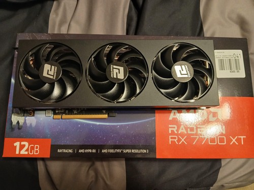 PowerColor Fighter AMD Radeon RX 7700 XT 12GB GDDR6 Graphics Card | eBay