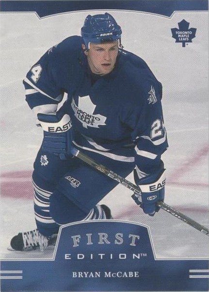 2002-03 In the Game Be A Player First Edition - #126 Bryan McCabe for ...