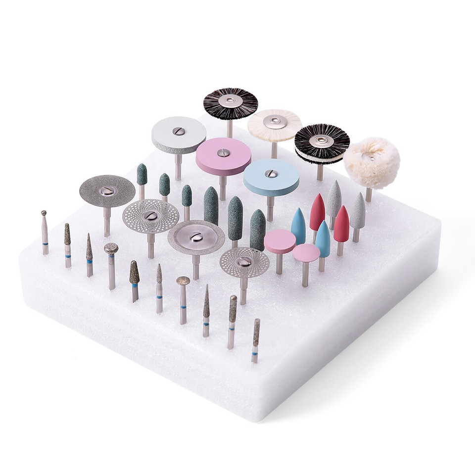 AZDENT Dental Composite Polishing Kit RA HP Polisher Burs /Low Speed ...