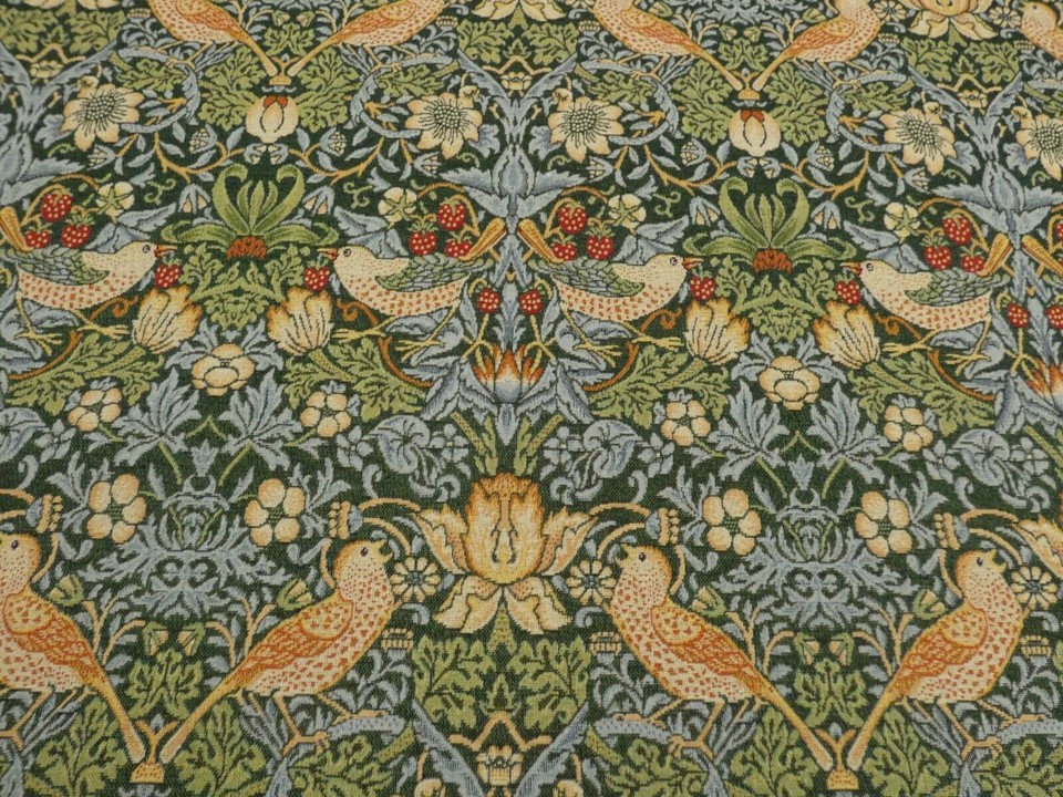 WILLIAM MORRIS TAPESTRY FABRIC Upholstery Curtains Cushion in 38 ...