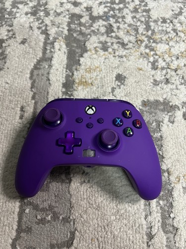 PowerA Enhanced Royal Purple Wired Controller for Xbox One Series x S ...