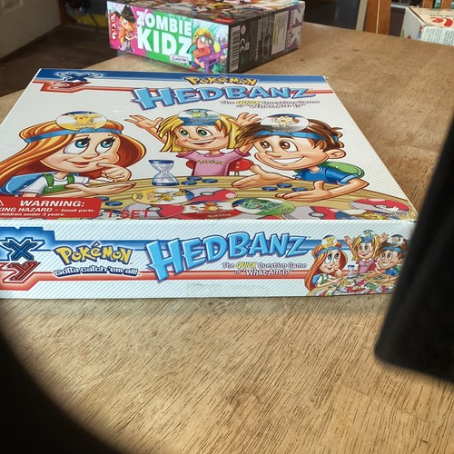 Pokemon Hedbanz Game Gotta Catch Em All Played Once 99% Complete | eBay