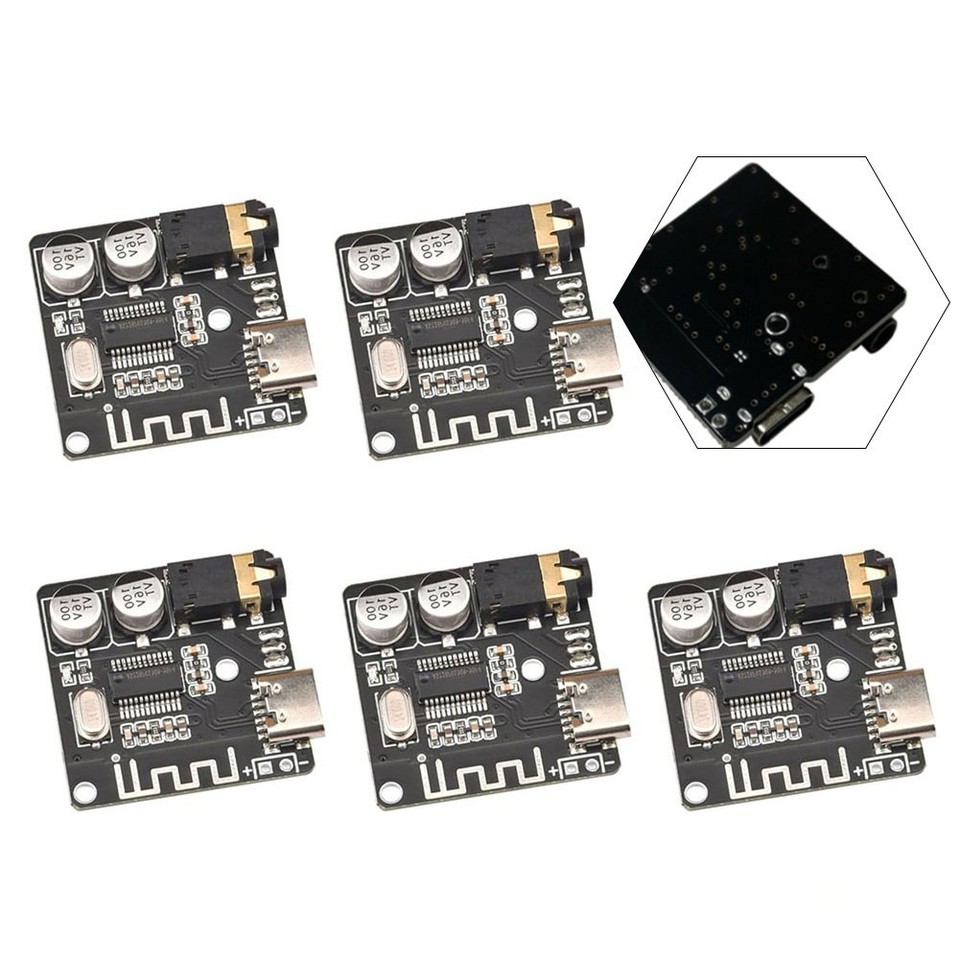5pcs MP3 Decoder Board with USB 5V Power Supply Wireless Stereo ...